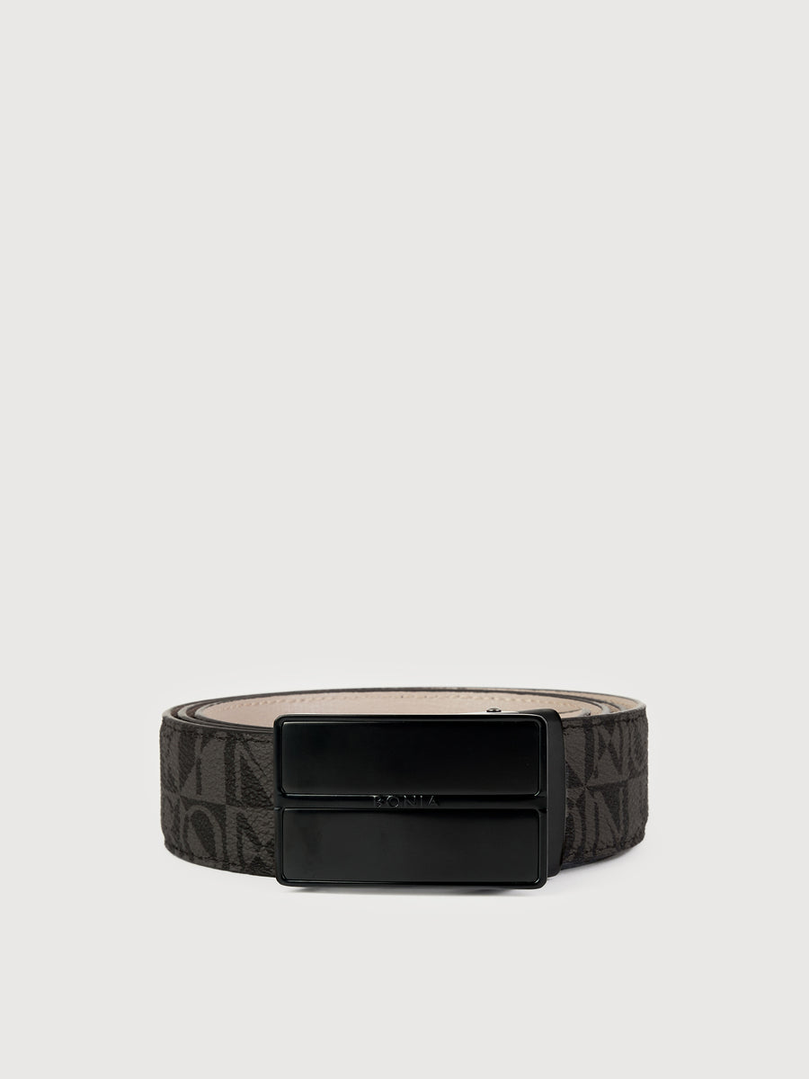 Guido Monogram Auto-Lock Leather Belt – BONIA Singapore